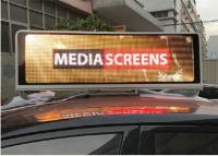 China P5 Outdoor Double Sided Taxi Roof LED Display IP65 Waterproof 960x320mm for sale