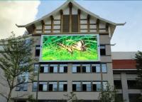 China P10 Outdoor Full Color LED Display Board 320x160mm Die Casting Aluminum 8000cd/m² for sale