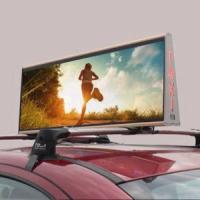 China 3G 4G WiFi Taxi Roof LED Display Sign Double Face P5 5500nit 3 Years Warranty for sale