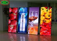 China Outdoor Waterproof LED Poster Display P3.91 6000 Nits 65410 Dots/m2 for sale