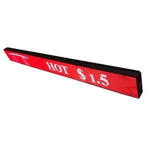 China P1.25 COB Smart Sign Digital Shelf Display 300x60mm for Supermarket Advertising for sale