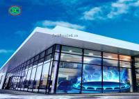 China 1R1G1B Magic Transparent Glass Led Window Display P3.91 with energy saving for sale