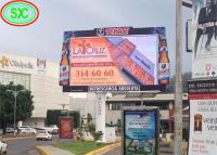 China P6 Outdoor LED Billboard 8000cd Brightness 27777 Pixels SMD3535 Full Color Display for Advertising Stadium for sale