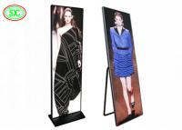 China AC 220V Advertising LED Screens 2m Length Poster Asynchronous Control Mode for sale