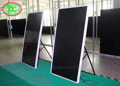 China P3 HD LED Poster Screen 192x192mm Module 1200cd Brightness for Advertising Display for sale