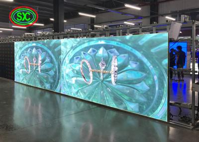 China P4.81 Outdoor LED Video Wall Rental Screen 250x250mm 7500cd Brightness for Advertising Billboard for sale