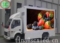 China Outdoor Waterproof LED Advertising Truck Display P6 High Brightness Epistar Chip 5000cd for sale