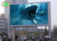 China SMD 3535 P10 Outdoor Full Color LED Display 320x160mm Module 5500 cd/m² for sale