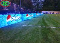 China Outdoor P10 Stadium LED Display Screen IP65 Waterproof 5500cd Brightness HD Iron Box for sale