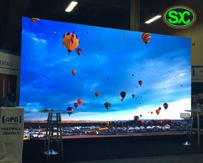 China P2 Indoor Rental LED Display 512x512mm Cabinet High Definition SMD 1000cd Brightness for sale
