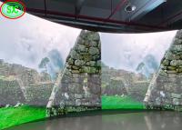 China Ticker Board Curved Indoor LED Video Display Module, Smd P4 LED Full Color Screen for sale