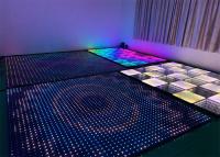 China IP65 P6 LED Stage Dance Floor Waterproof Power Cabinet LSN System 320x160mm for sale