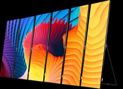 China Ultra Thin Aluminum Frame 900 Nits LED Poster Display for sale