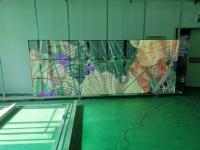 China P3.91-7.82 Full Color Transparent LED Screen 1000x500mm for Glass Curtain Walls for sale