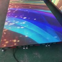 China P4.81 IP65 Waterproof LED Dance Floor 500x500mm Die Cast Aluminum Cabinet for sale