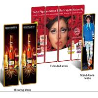 China Aluminum LED Poster Display 172*86 Module Resolution and SMD2121 Led Chips with Panel Material for sale
