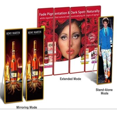 China Aluminum LED Poster Display 172*86 Module Resolution and SMD2121 Led Chips with Panel Material for sale