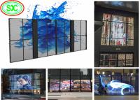 China 2500 Nits P3.91 Transparent LED Screen 3840Hz Refresh Rate Indoor Display for sale