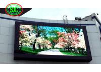 China Outdoor P6 LED Display Panel 960x960mm Iron Steel Cabinet 5500cd Brightness for sale
