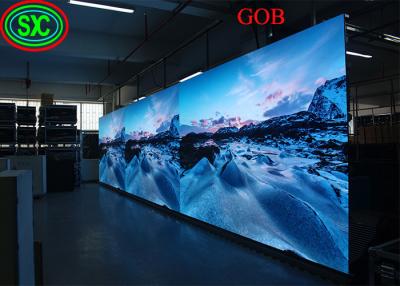 China P3.91 Full Color RGB LED Display Screen 500x1000mm Die-Casting Aluminum Cabinet High Refresh Rate 2000Hz for sale