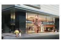 China P3.91-7.82 Transparent LED Display for Glass Walls - 80% Transparency, 250×250mm Module Size for sale