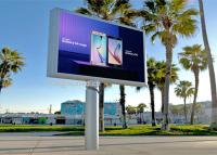 China P8 SMD3535 Full Color Outdoor LED Display Billboard 1024x1024mm Steel Cabinet 7000cd/m2 for sale