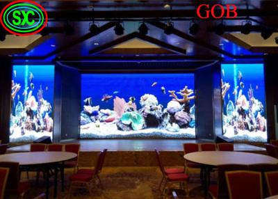 China P1.875 P2.5 GOB 3840Hz Indoor Full Color LED Display for Advertising and Rental for sale