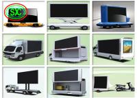 China Outdoor Full Color Trailer P8 LED Screen 6000cd Brightness IP65 Waterproof for Advertising for sale