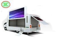 China Outdoor Full Color Trailer P8 LED Screen 6000cd Brightness IP65 Waterproof for Advertising for sale