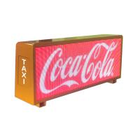 China P5 Double Sided Taxi Roof LED Display IP65 Waterproof 6500cd Sqm 960x320mm for sale