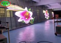 China P3.91 Outdoor Transparent LED Display Wall 800cd/m² Die-Cast Aluminum Waterproof Customizable for sale