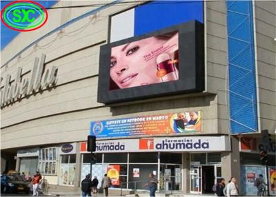 China P10 Outdoor Full Color LED Billboard 10mm Pixel 50000cd Brightness IP65 Waterproof for sale