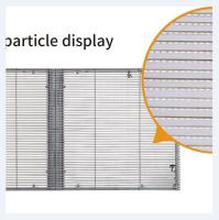 China P3.91-P7.82 Transparent LED Screen 5000cd/m² Brightness 32768 Pixel Density for Indoor Outdoor Display for sale