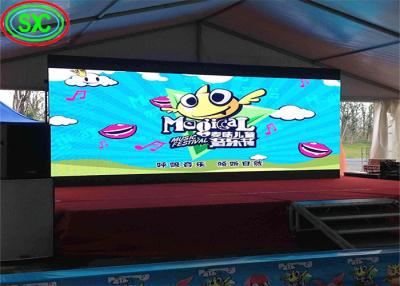China Indoor P4.81 LED Rental Screen Slim Lightweight 43222 Pixels per sqm for Stage for sale