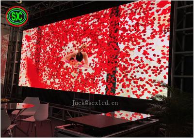 China P4 Indoor Full Color LED Display 1R1G1B 256x128mm Module Advertising Screen for sale