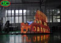 China P3.91 Outdoor Transparent LED Screen 1000x500mm IP65 Waterproof Rental Display for sale