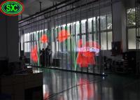 China P3.91 Outdoor Transparent LED Screen 1000x500mm IP65 Waterproof Rental Display for sale
