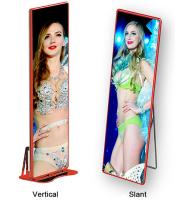 China High Refresh P2.5 P3 LED Poster Display Wifi USB APP Control for sale
