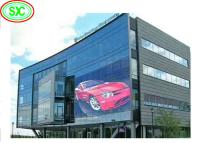 China Ultra Lightweight Outdoor P3.91 Transparent LED Wall 500x1000mm 6000cd/m2 for sale