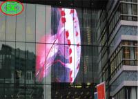 China P4.81 64x32 Transparent Rental LED Screen Outdoor Ultra-Thin HD 250x250mm for sale