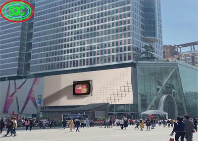 China P10 Outdoor LED Display Screen 10mm Pixel Pitch IP65 Waterproof 10000cd Brightness for sale
