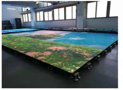China Interactive Sensitive P4.81 P3.91 P6.25 P5.95 LED Video Dance Floor for sale