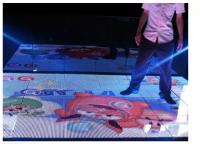 China Interactive Sensitive P4.81 P3.91 P6.25 P5.95 LED Video Dance Floor for sale