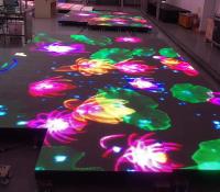China SMD3528 P3.91 P4.81 Led Stage Interactive Panel 4500cd/sqm for sale