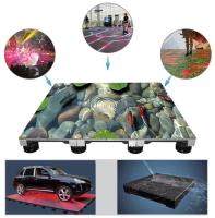 China P4.81 P3.91 P6.25 P5.95 Interactive Waterproof LED Dance Floor Screen 500x500mm for sale