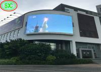 China Shopping Mall Rental Advertising HD Full Color Hanging Flexible P10 LED Billboard for sale
