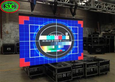 China Die-Cast Aluminum Rental LED Display Indoor 250x250mm P3.91 65410pixels/m² for sale