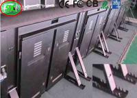 China P10 Die Cast Aluminum Stadium Perimeter LED Display Screen 6000nits 2800Hz for sale