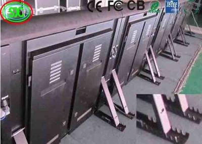 China P10 Die Cast Aluminum Stadium Perimeter LED Display Screen 6000nits 2800Hz for sale