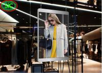 China P3.91 1000x500mm Transparent LED Wall Indoor Glass Display 5000cd/m2 70% Transparency for sale